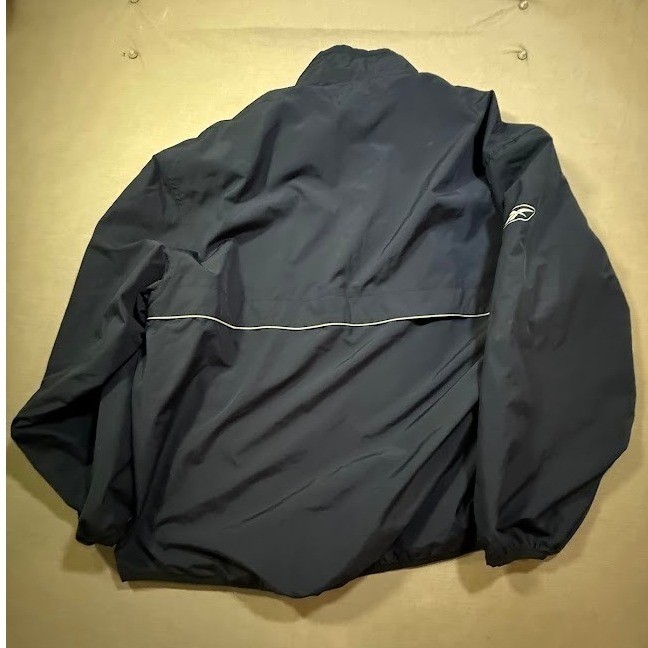 NFL Players Inc. Reebok Pullover Windbreaker Jacket Blue Mens 2XL Side ...