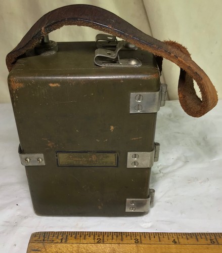 1910's Western Electric TELEPHONE LINEMAN vintage phone BUTT TESTER old ...