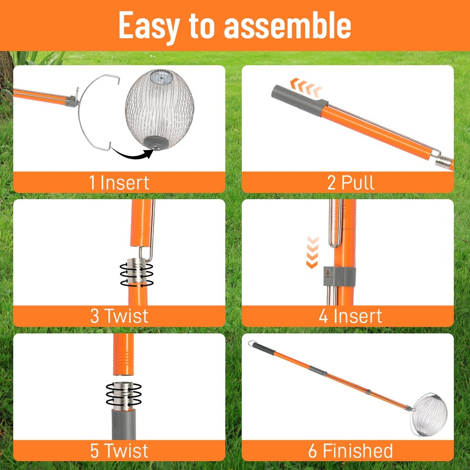 Nut Gatherer, Walnut Picker Upper Roller, Nut Collector and Picker Hot ...