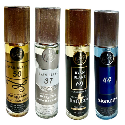 Ryan Blake Spray Perfume Set For Men - 1 oz - Pack of 4 | eBay