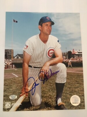 Jim Hickman Signed Autographed 8x10 Photo - COA - Chicago Cubs ...