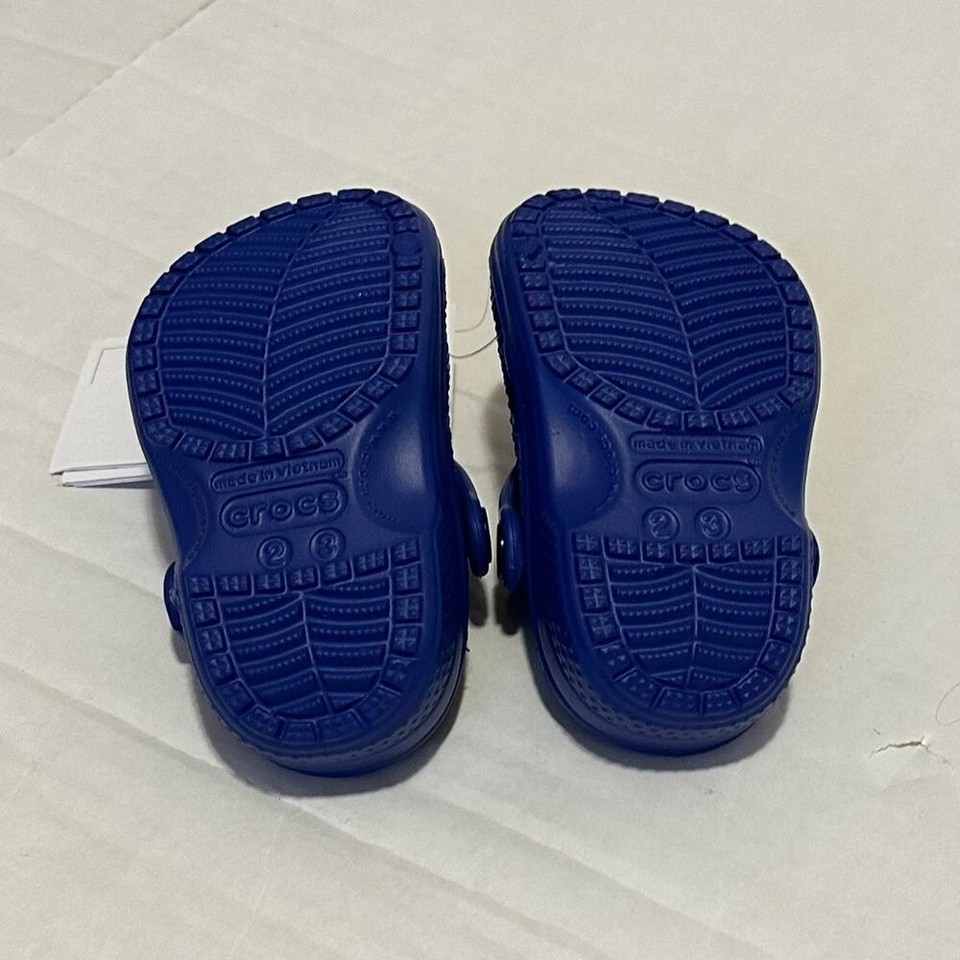 Crocs Littles - Baby Crocs in Deep Blue - Size 3 | eBay