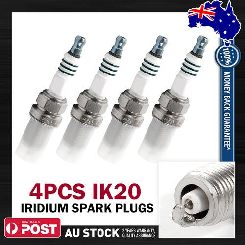 4x IRIDIUM Spark Plugs IK20 for '88~'92 BMW 316i E30 with 1.6L M40B16 ...