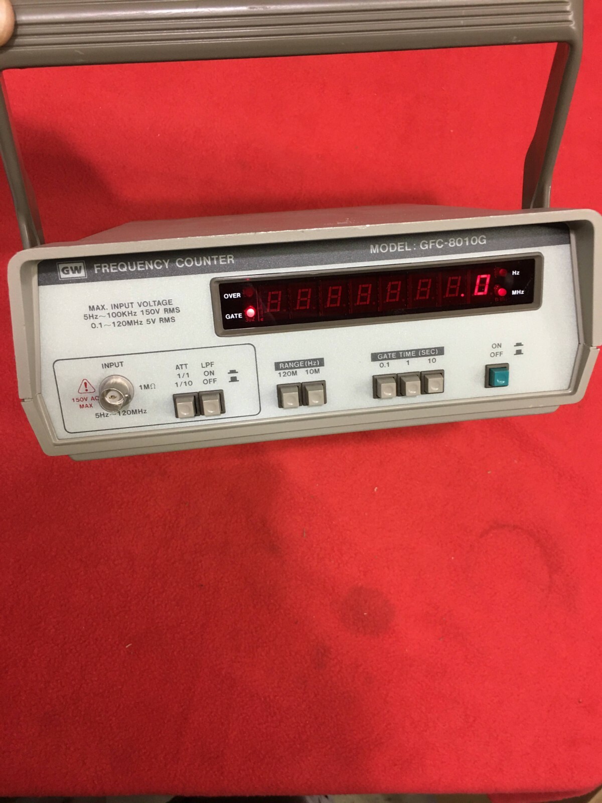 Good Will Instrument Co. GW GFC-8010G Frequency Counter for sale online ...