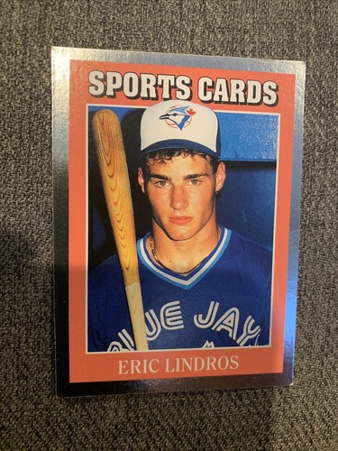 1991 Sports Card News Eric Lindros Rookie Card Toronto Blue Jays | eBay
