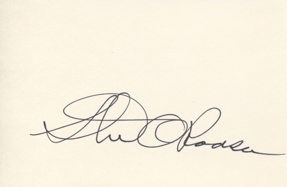 STUART ROOSA Autographed Signed Card Apollo 14 NASA Astronaut | eBay