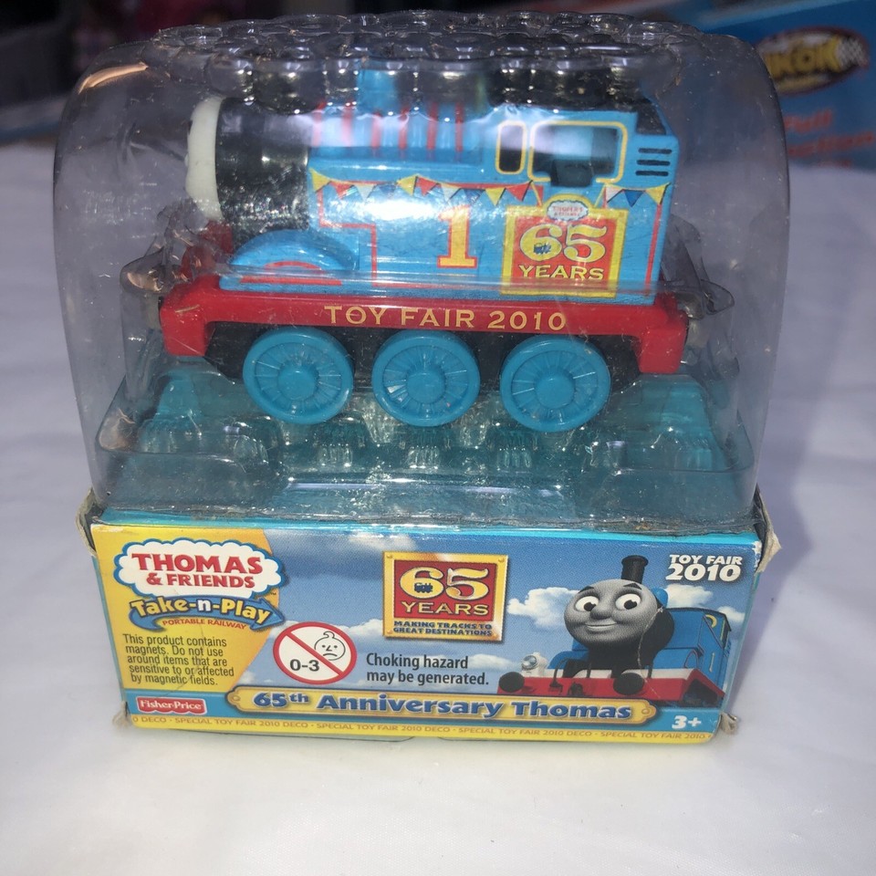 Thomas And Friends Take N Play Toy Fair 2010 75th Anniversary Thomas | eBay