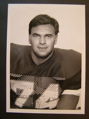 Glossy Press Photo Doug Widell Boston College Football Player #74 | eBay