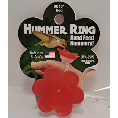 Hummer Ring red Hummingbird Feeder for hand feeding brand New | eBay