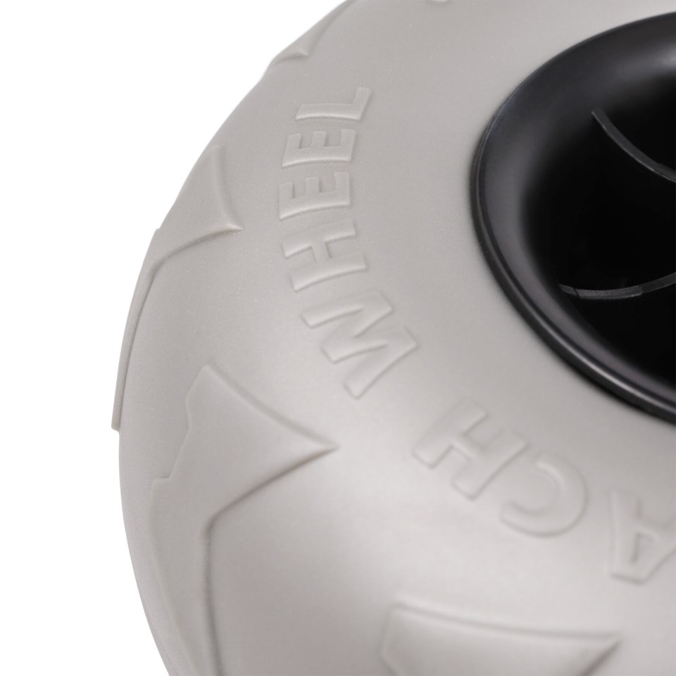 9 inch 2x Beach Cart Wheels Inflatable Wheels Replacement Balloon Beach ...