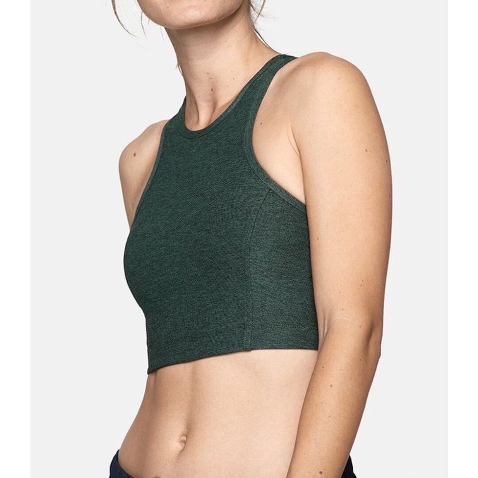 Outdoor Voices Athena Crop Top in Hunter (Green) Size: XS | eBay