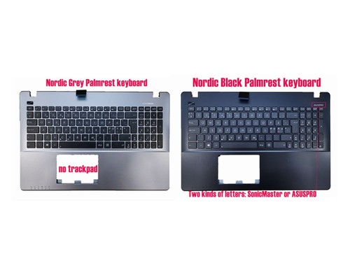 Nordic keyboard for Asus X552M X552V X550V X550L X550J X550C R510V ...