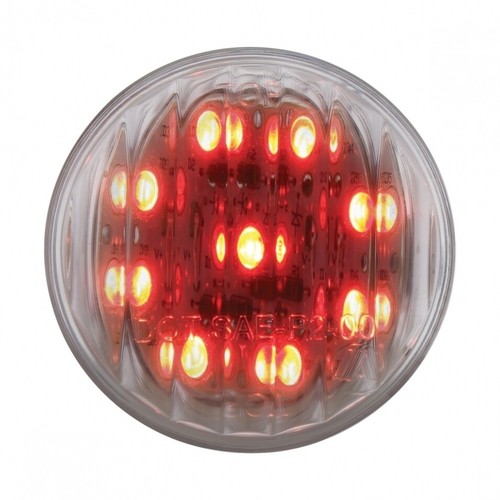 2" Round Red LED Clear Lens 10 Pack | eBay