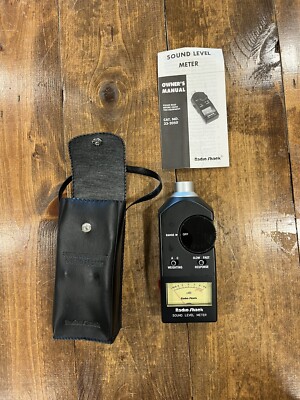 Sound & Audio Measurement - Vintage Sound Level Meter