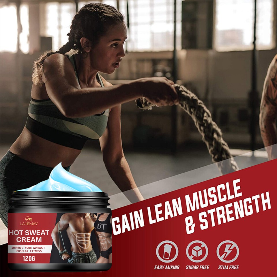 Powerful Abdominal Muscles Cream Weight Loss Belly Fat Burner Sweat ...