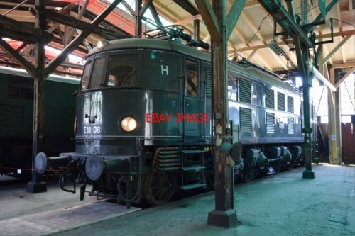 PHOTO GERMAN RLY - E18 08 DRG CLASS E18 NO.E18 08 (DB NO.118 008) (AEG ...