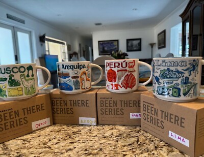 STARBUCKS PERU,LIMA AREQUIPA CUSCO MUG SET | eBay