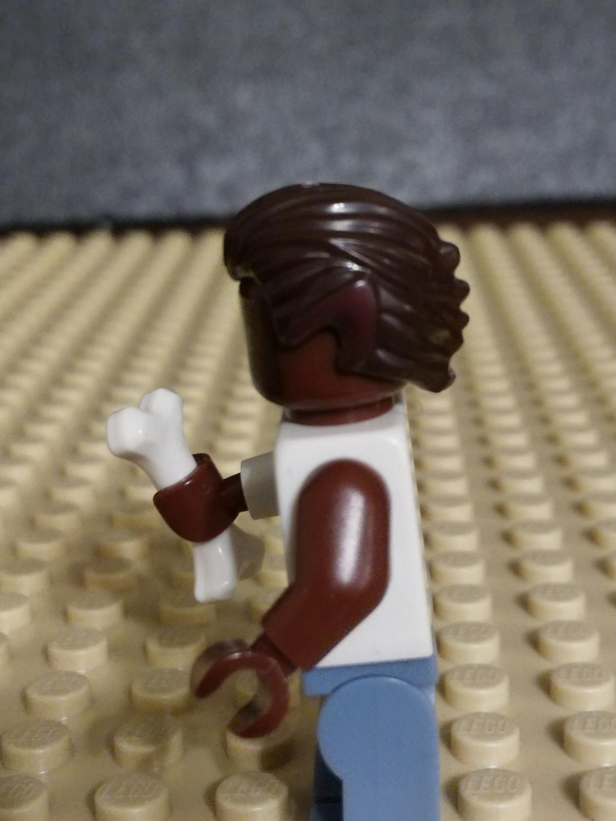 Lego Minifig Minifigures Series 4 Werewolf Monster 8804 Ripped Shirt ...