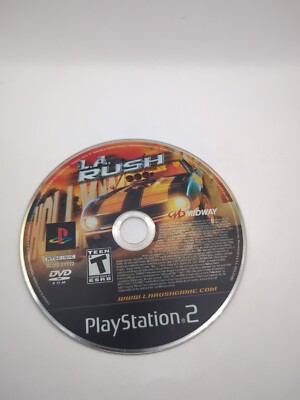 L.A. Rush Playstation 2 PS2 Disc Only Scratch Tested Working | eBay