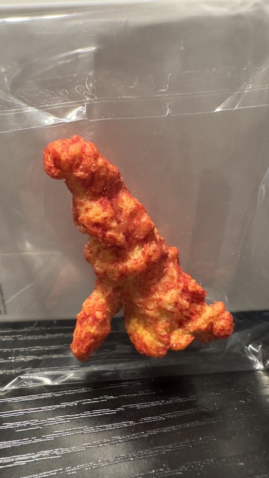 flaming hot cheeto shaped Shin Godzilla | eBay