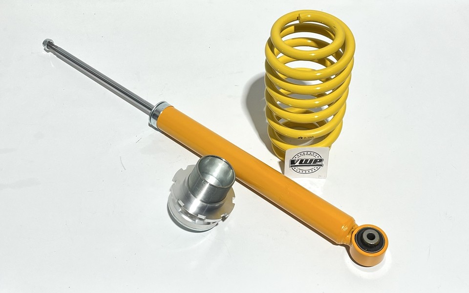FK Coilover Rear Strut Suspension Leg Damper Spring for VW Golf MK4 FWD ...