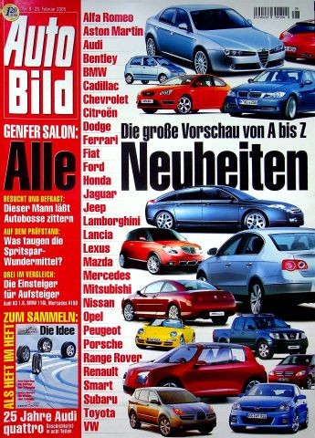 Auto Bild 08/2005 Mercedes A 150 Classic mit 95PS besser als...? | eBay