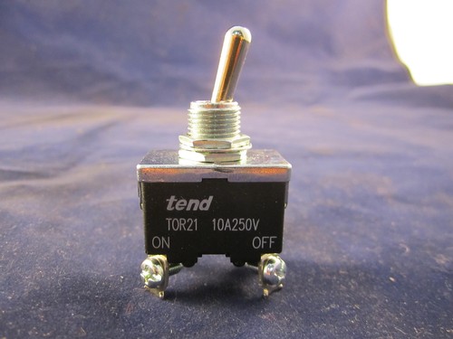 tend TOR-21B 10A 250V On-Off Position Toggle Switch 4 Pin Spring Return ...