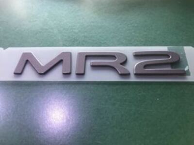 TOYOTA GENUINE OEM MR2 94-99 SW20 SW21 Grey Rear Center Emblem Badge | eBay