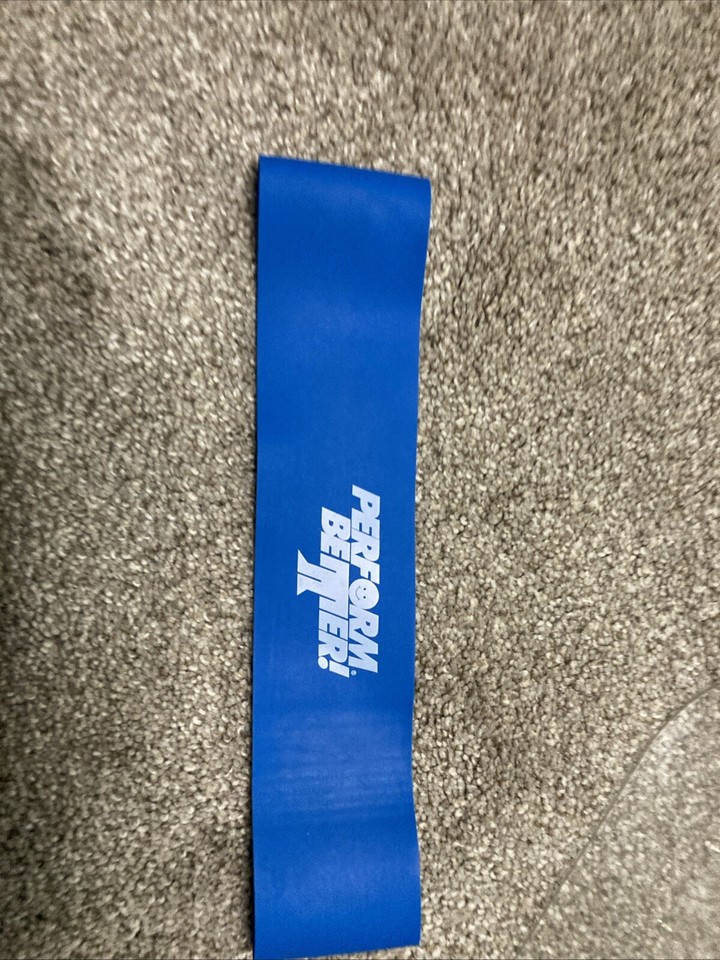 Perform Better Mini Band Resistance Loop Exercise Band Blue Strength ...