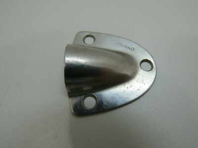 3/4 INCH PERKO STAINLESS STEEL BOAT CLAM SHELL COWL VENT SCOOP (E3AV10A ...
