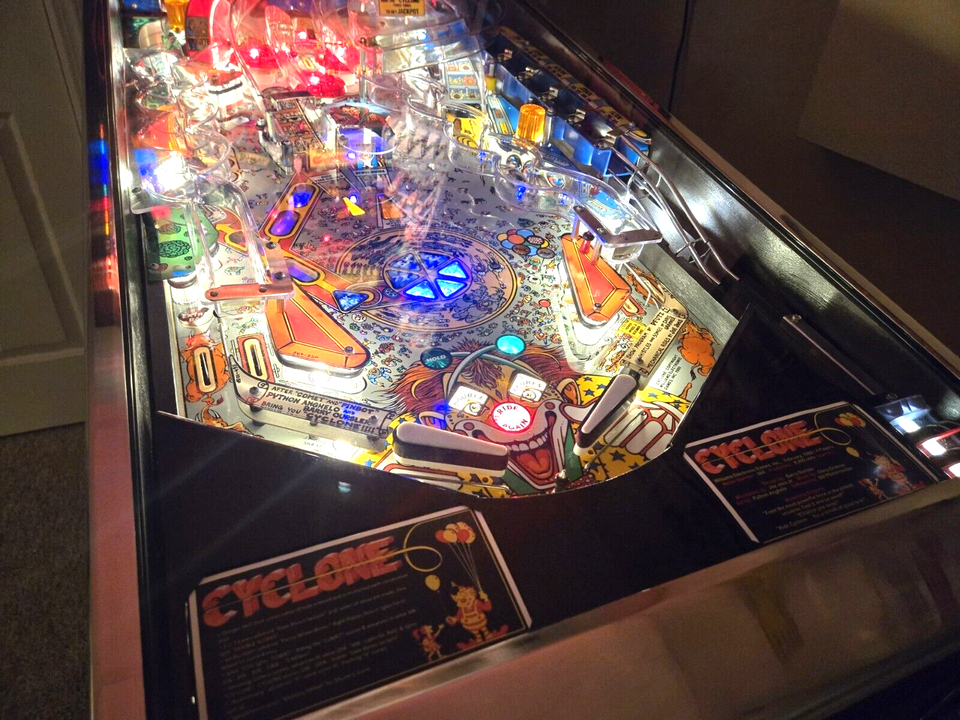 🔥 Cyclone Pinball Machine Total Restoration Refurbish Williams 1988 | eBay
