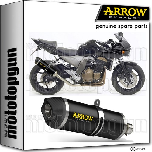 ARROW EXHAUST O RACE-TECH BLACK ALUMINIUM C KAWASAKI Z750 Z-750 S 2006 ...