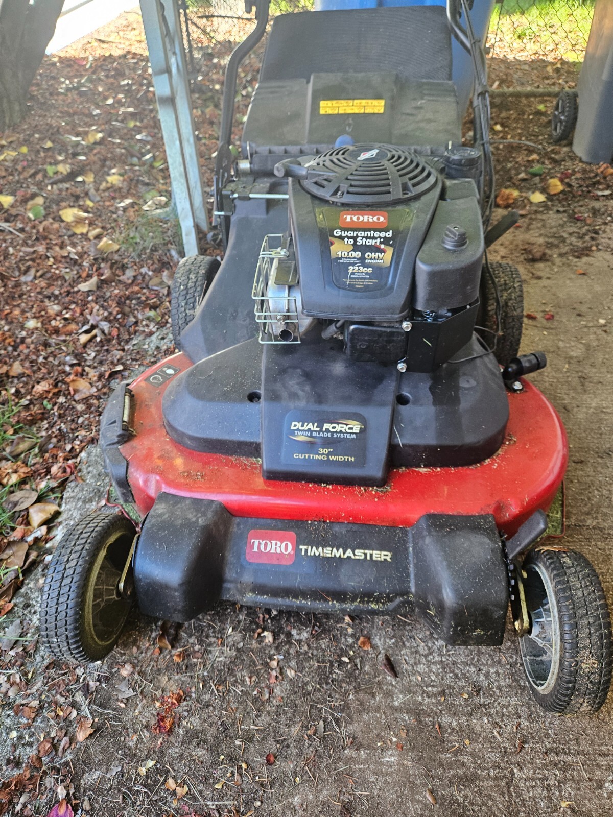 toro 30" self propelled lawn mower | eBay