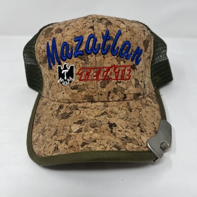 Mazatlan Tecate beer Cork green Trucker Hat Snapback Baseball Cap ...