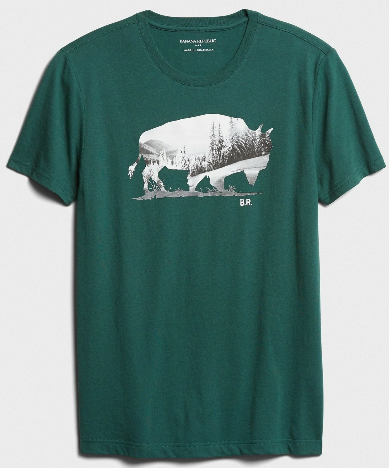 NEW NWT Mens Banana Republic Graphic Logo Elephant Tee T-Shirt 25 ...