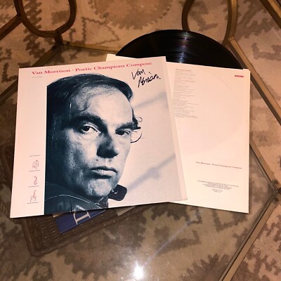 VAN MORRISON signed autographed POETIC CHAMPIONS COMPOSE BECKETT BAS ...