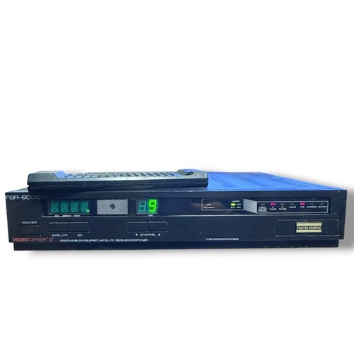 VTG Fujitsu General FSR-6000 Satellite Reciever W/ Videocipher II ...