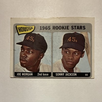 Topps 1965 Rookie Stars #16 Joe Morgan Sonny Jackson Houston Colt .45s ...