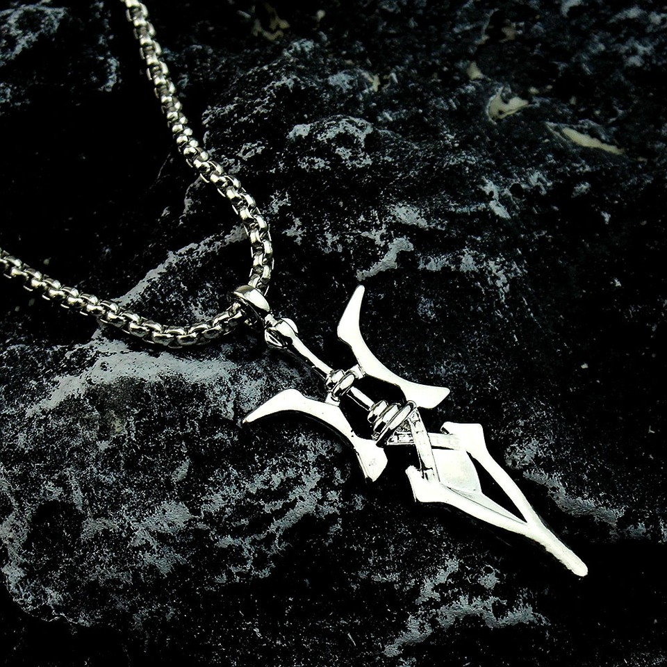 Anime Death Note Necklace Misa Amane Cosplay Halberd Pendant Necklaces ...