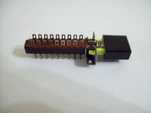 PBN-S6A35-AAG, 6PDT, Push Button Switch w/Chassis & mechanical ...