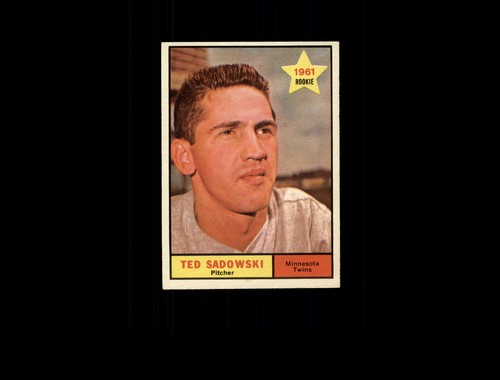 1961 Topps 254 Ted Sadowski RC EX-MT #D935279 | eBay