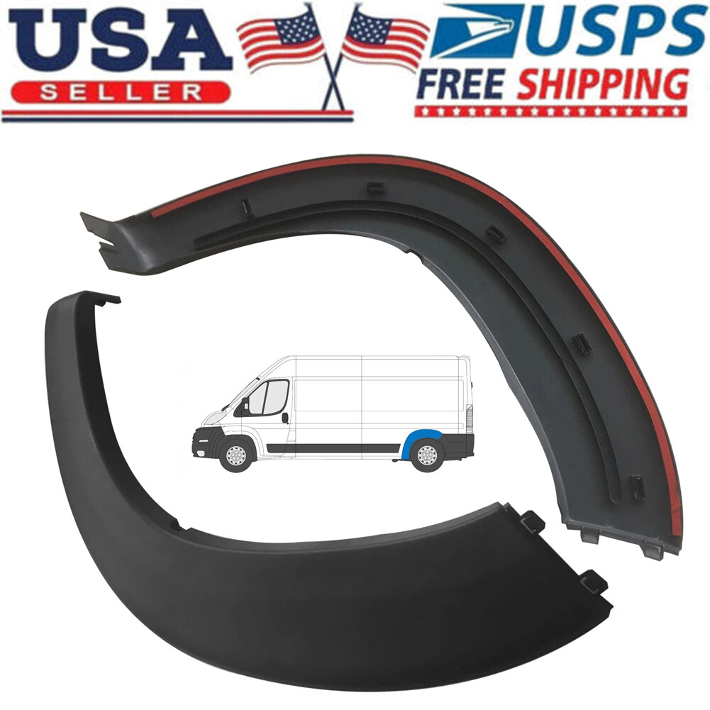 Fits 2014-2018 Ram ProMaster Rear Left Wheel Opening Flare Trim Molding ...