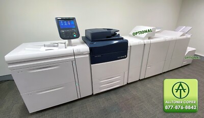 Xerox Versant 180 Press 2 Tray Feeder Interposer Booklet Finisher EX ...