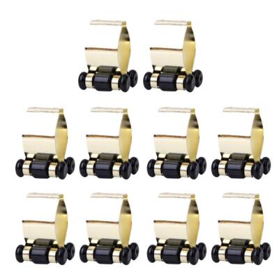 10 Pcs / Lot Pool Billiard Stick Rack Clips Duarble Metal Billiard ...