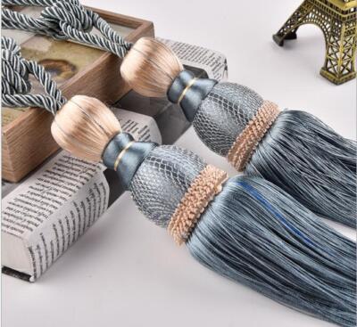 Luxury Tie Backs Tassel Curtain Rope Tiebacks 1 Pair Large Curtain ...