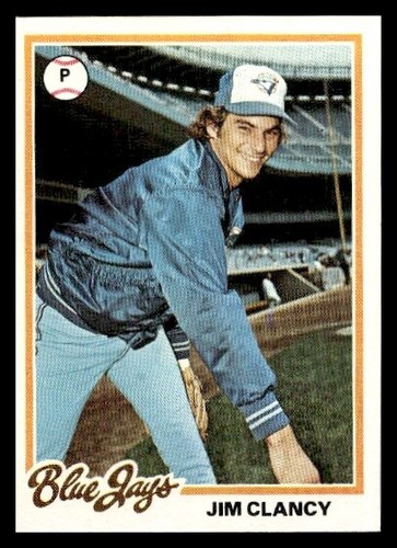1978 Topps #496 Jim Clancy Toronto Blue Jays Baseball card | eBay