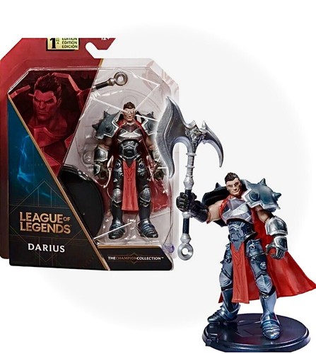 League of Legends The Champion Collection Darius 4" Figure New package ...