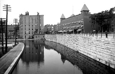 1900-1910 Erie Canal in Rochester, New York Vintage Photograph 11" x 17 ...