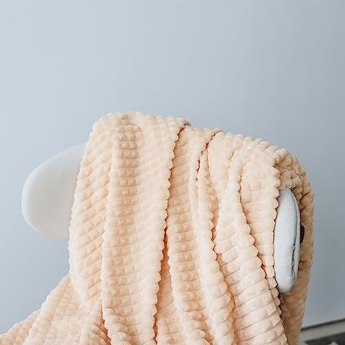 Luxury Microfiber Super Soft Throw Blanket with Stereoscopic Grid ...