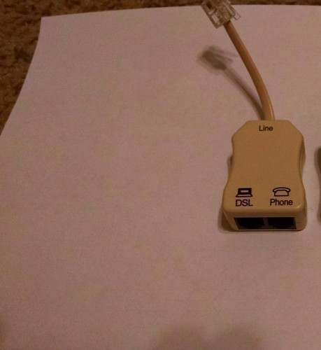 new Suttle 900LCS 50E FILTER ed 1 inline DSL jack ethernet phone fax ...